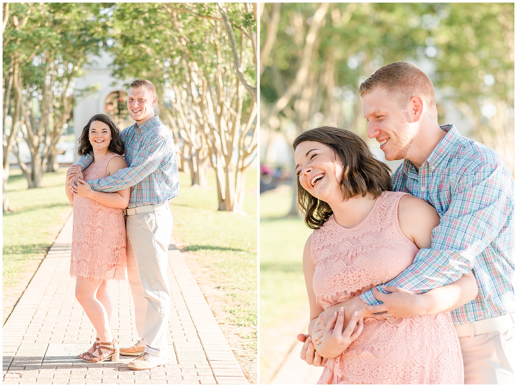 A Furman University Engagement Session | Alex + Catherine - Alexandra ...