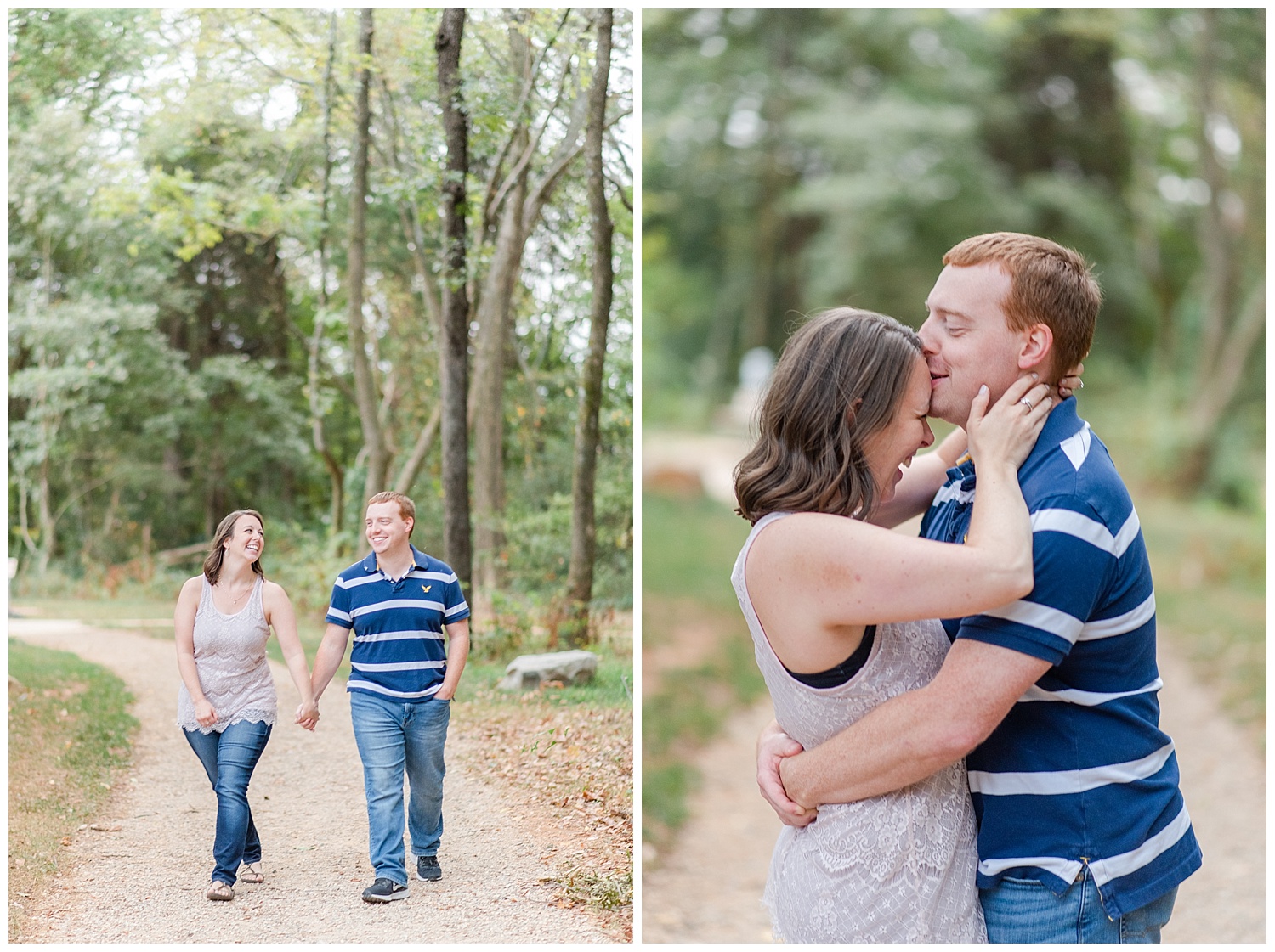 A Clark Creek Nature Preserve Engagement Session | Grayson + Hannah ...